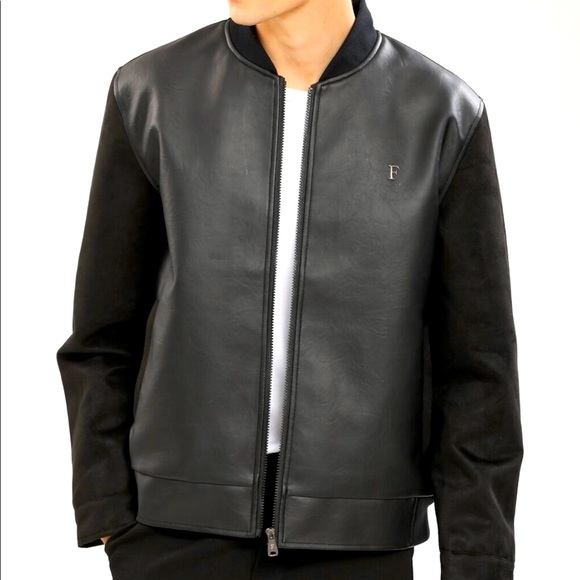 F Collections | Jackets & Coats | F Collections Black Made In Italy ...
